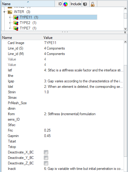 Contact Interface Modeling using Type-7 and Type-11 in Hypermesh : Skill-Lync